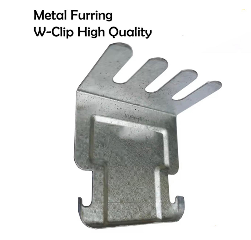 100PCS W clip Double furring clip wclip Metal furring wall clip for ...