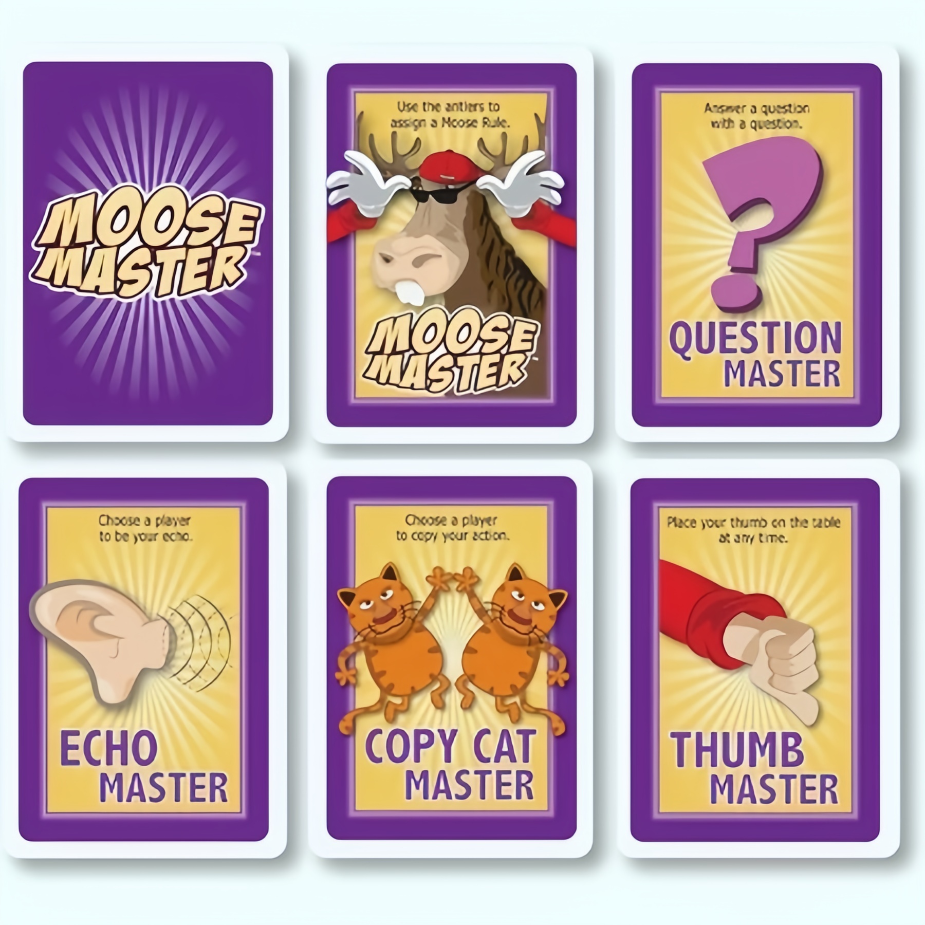 ⚡OU⚡Moose Master - Laugh Until You Cry or Pee Your Pants Fun Card Game ...