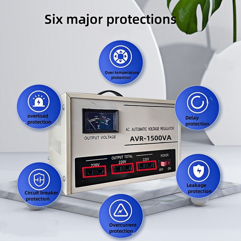 AVR Automatic Voltage Regulator110-260V dual voltage1500 Watt AVRFor ...