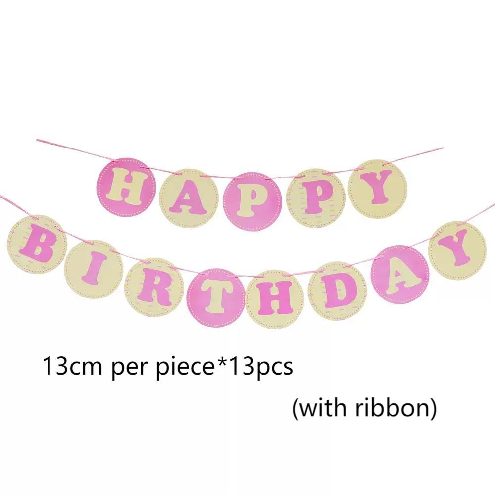 Smiley banner children happy birthday background banner party ...