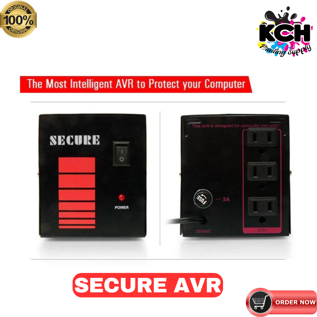SECURE AUTOMATIC VOLTAGE REGULATOR COMPUTER AVR 500 WATTS | Shopee ...