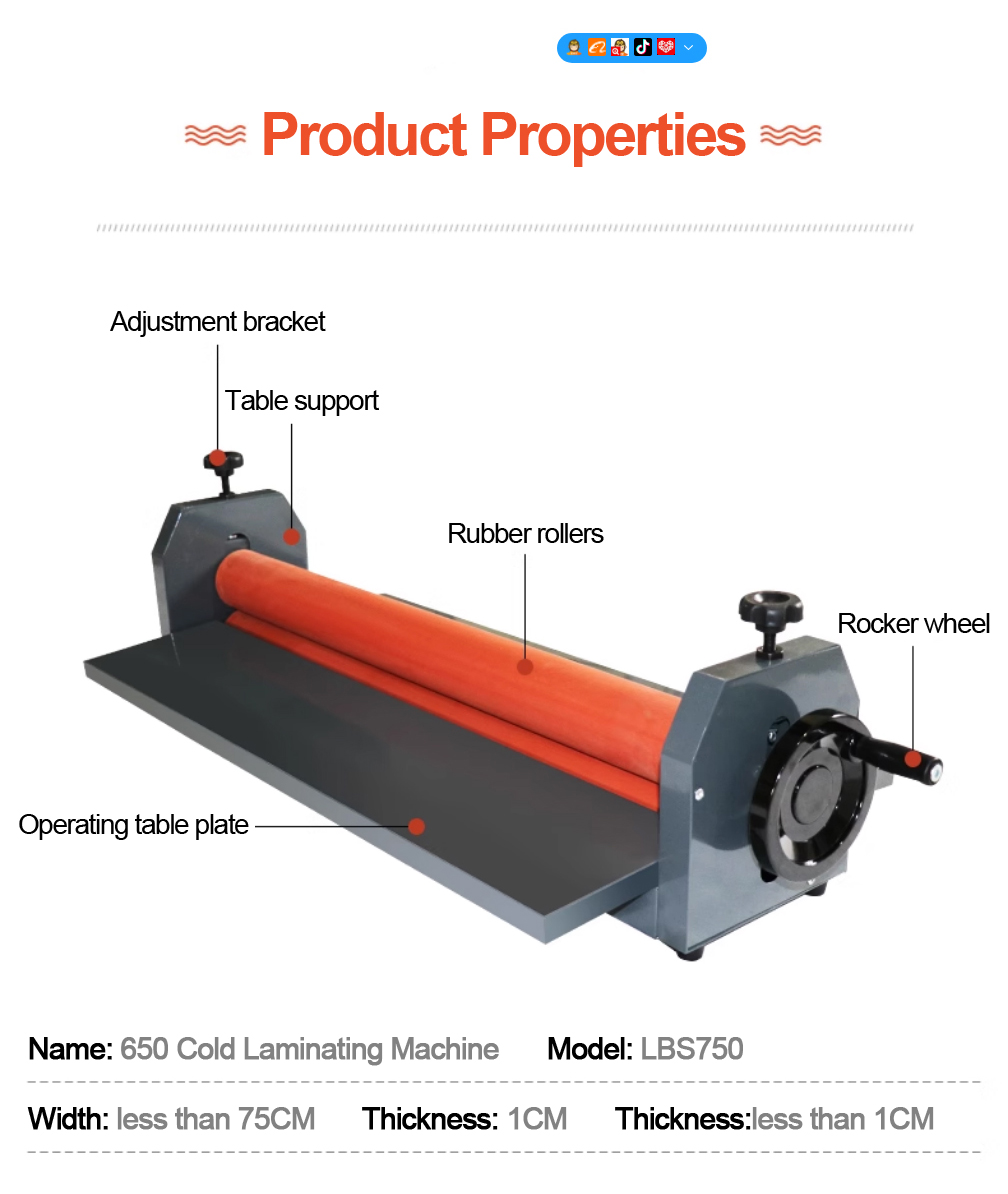 Manual Cold Laminating Machine LBS1000/750 Cold Heavy Duty Cold ...