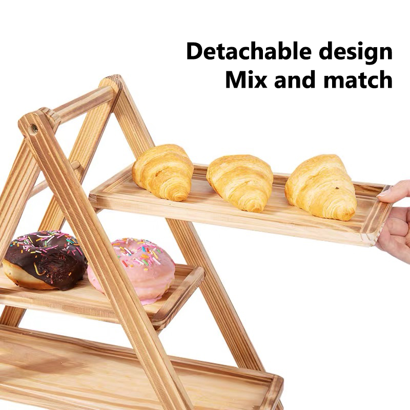 3-Layer Dessert Rack Charcuterie Boards Afternoon Tea Rack Service ...