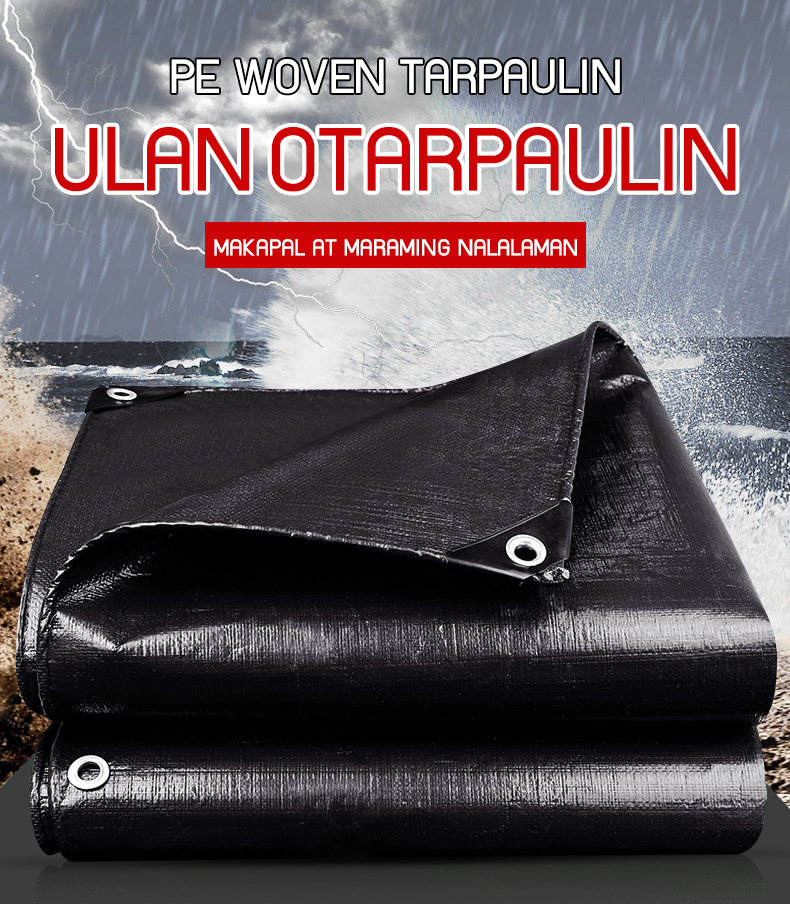 Waterproof Tarpaulin Cover - Double Sided UV Resistant Sunscreen Tarp ...