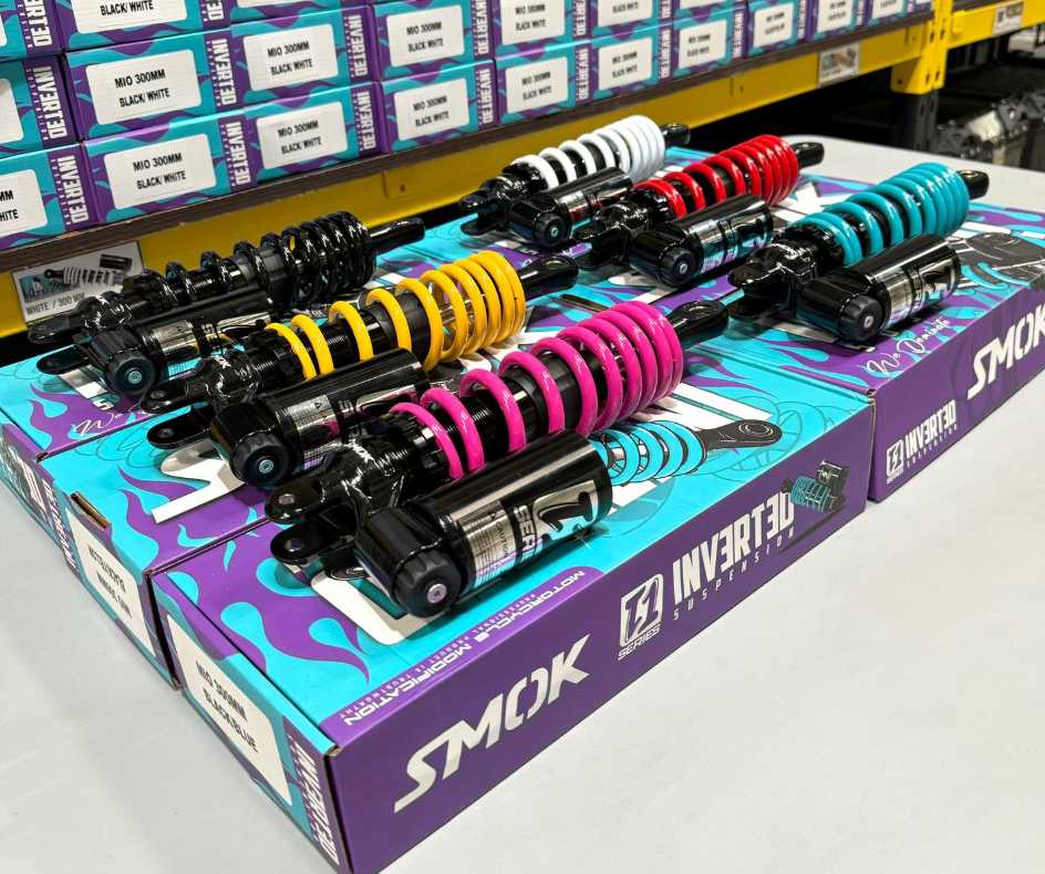 SMOK Inverted T1 Shock Absorber 300mm for Mio/ Sporty/ Beat/ Click ...