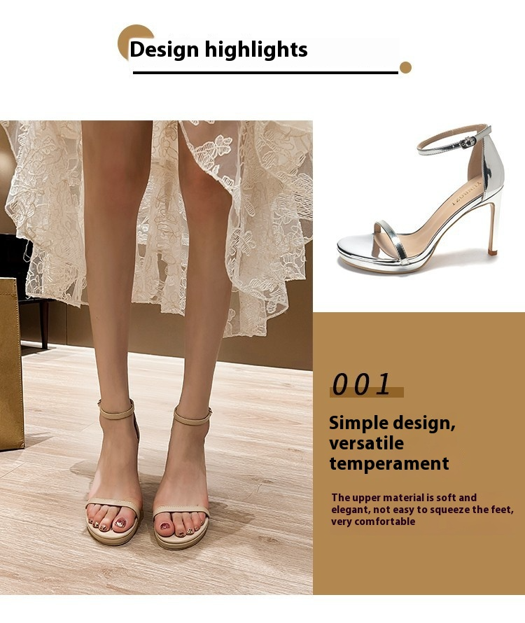 Melissa Platform Sandals For Women With Heels 3inch Strappy Wrap Around ...