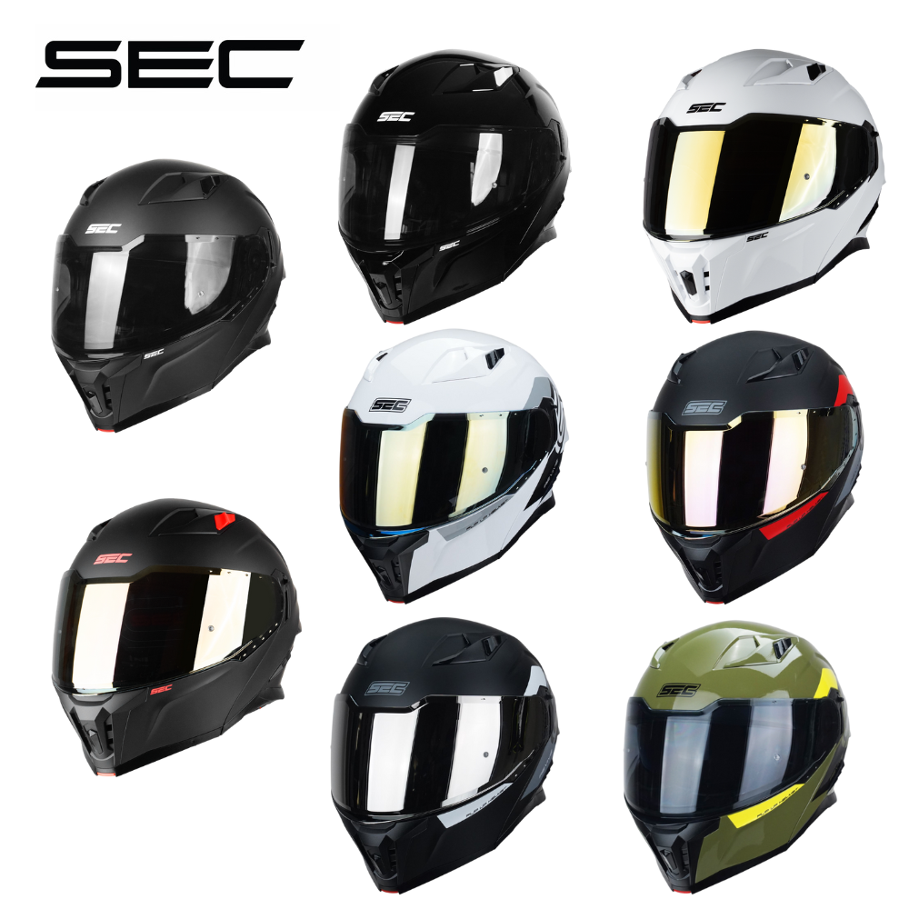 SEC Modular Helmet for Motorcycle Revive (Gloss/Matte) (M-XL) | Shopee ...