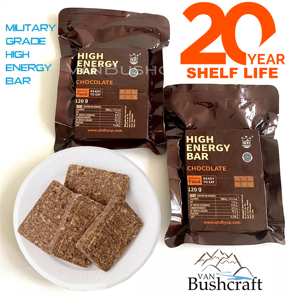 MRE High Energy Bar Biscuit 20 Years Shelf Life Emergency Food Rations Emergency Survival Food ...
