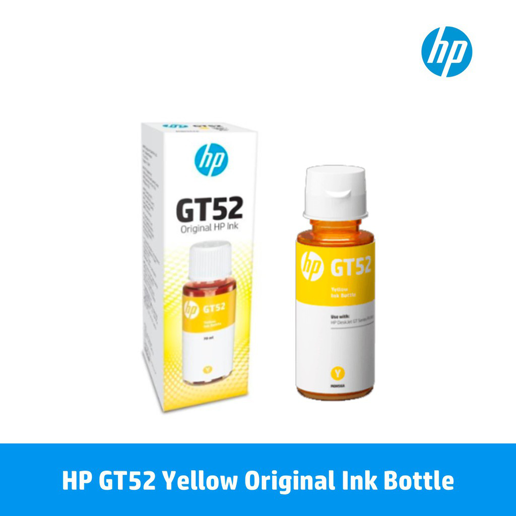 HP GT51 (Black) / GT52 (CMY) Original Ink Bottle for HP GT 5810/5820/5811/5821/5822/5830/5840 ...