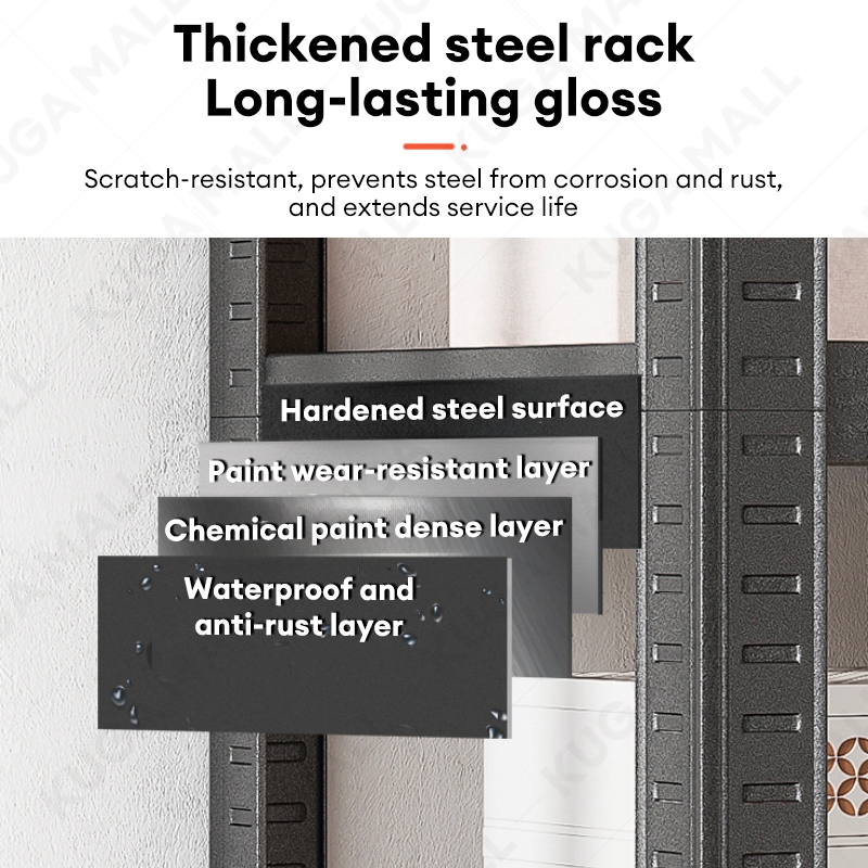 6 Layer Rack ALL Metal Rack 180/200cm organizer rack storage Adjustable ...