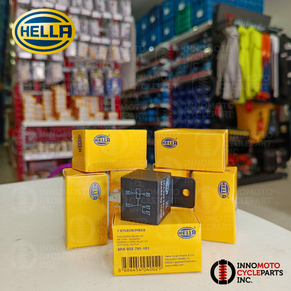 HELLA Relay 12V / 5-PIN / 4RA 933 791-101 | Shopee Philippines