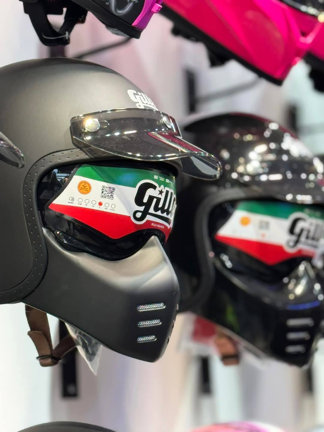 GILLE OP12 helmet full face modular for motorcycle classic helmet ...