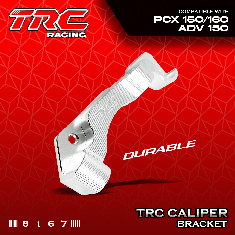 TRC RACING FRONT 4POT RADIAL CALIPER BRACKET (260MM DISC) FOR PCX 150/ ...