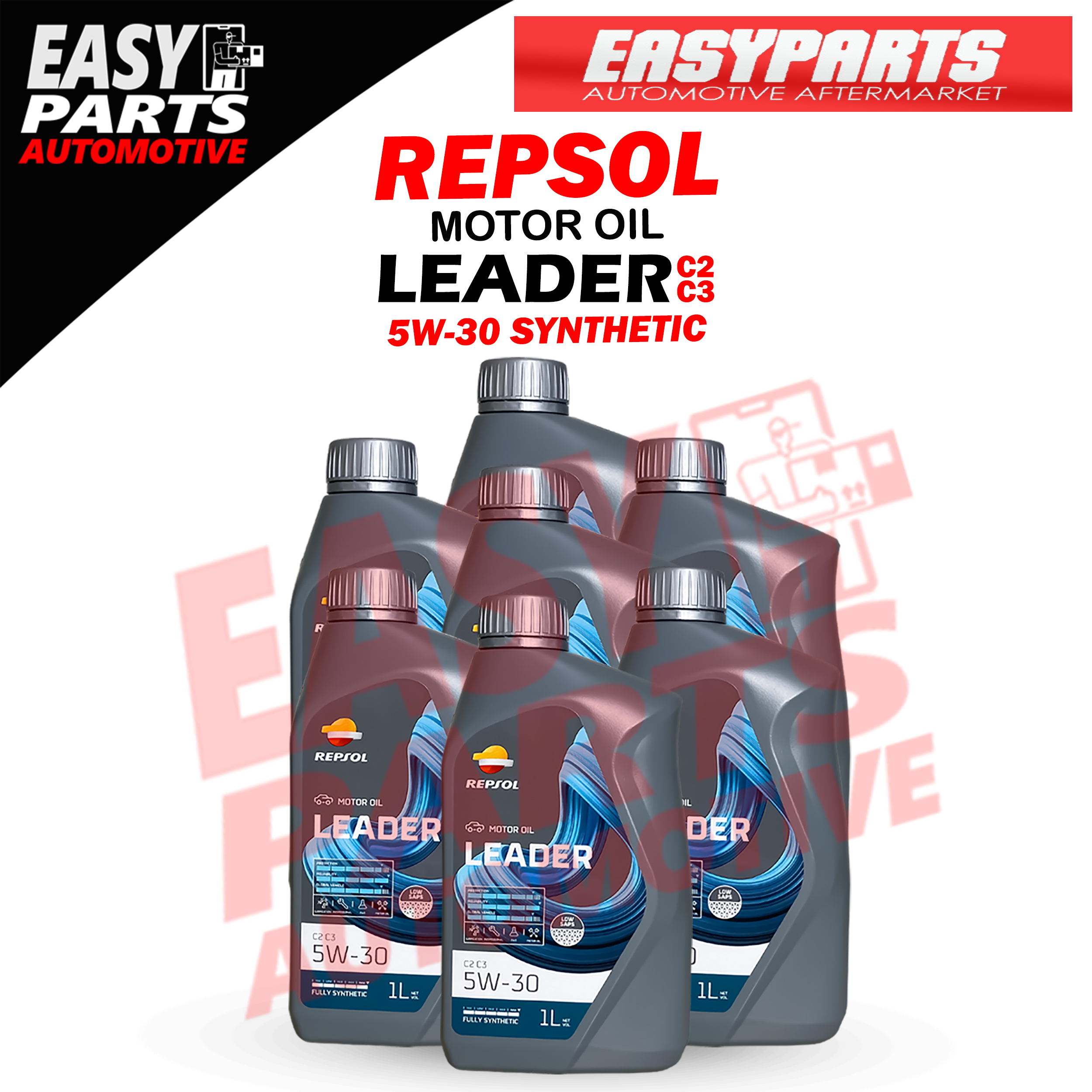 Repsol Leader C2C3 5W-30 Fortuner/Innova/Hilux 7L with Free Oil Filter ...