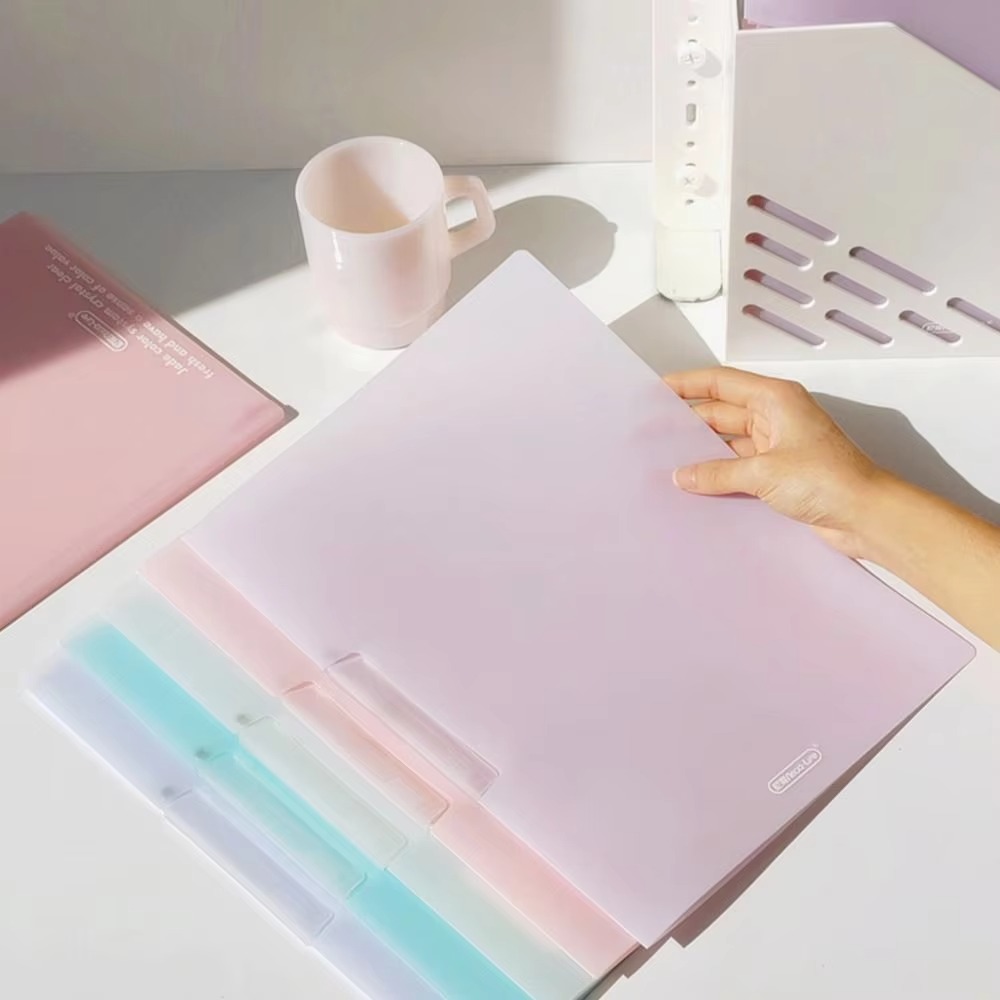 Durable PP Plastic Side Open Buckles A4 Clipboard Loose Leaf Business ...