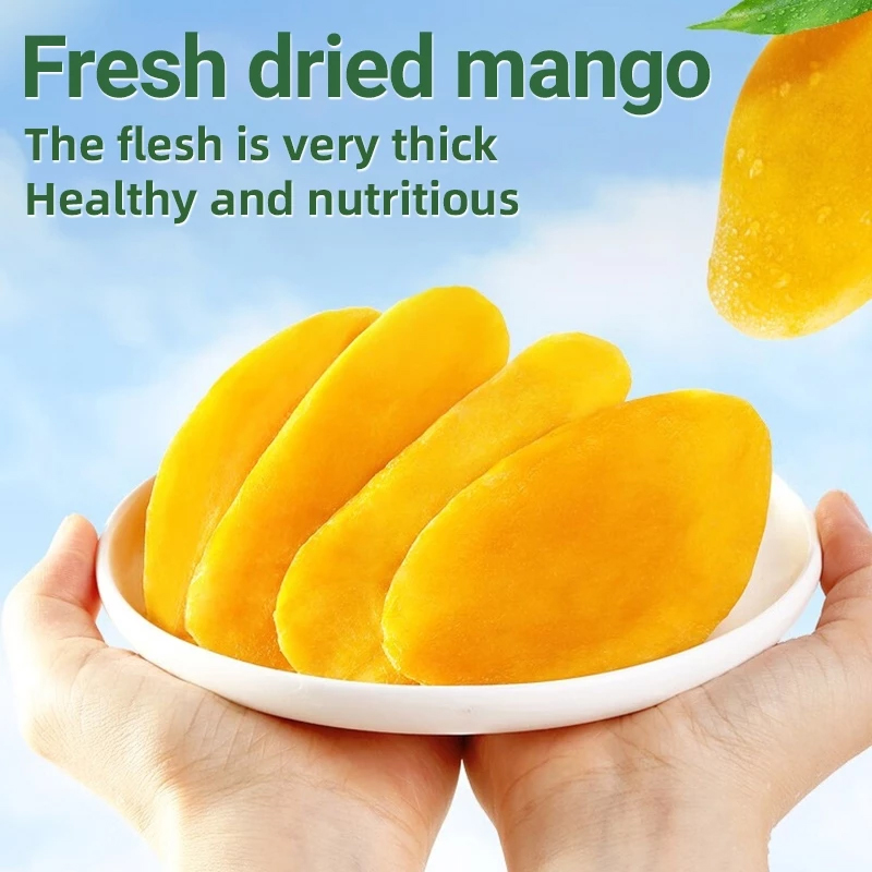 Dried Mango cube Pure Dried sweet mango daily snacks Spicy Dried Mangos ...