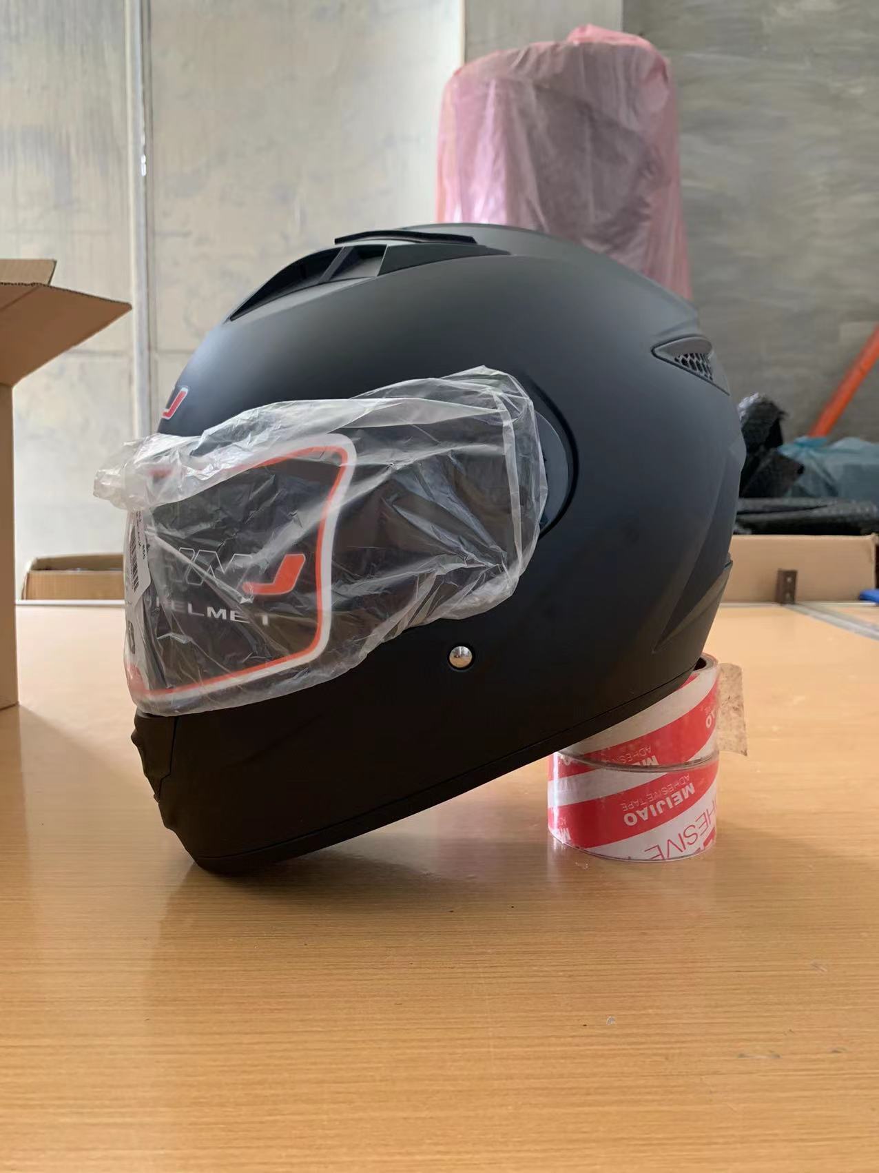 HNJ Official Full Face Helmet For Motorcycle Single Visor Women And Men ...