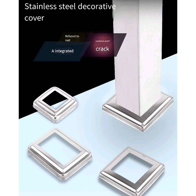 304 Stainless Foot Cover Square Tube Cover Rectangular Tube Cover ...