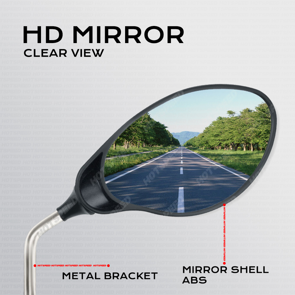 HOTSPEED Yamaha Side Mirror For Motorcycle Y125ZR Design Side Mirror ...