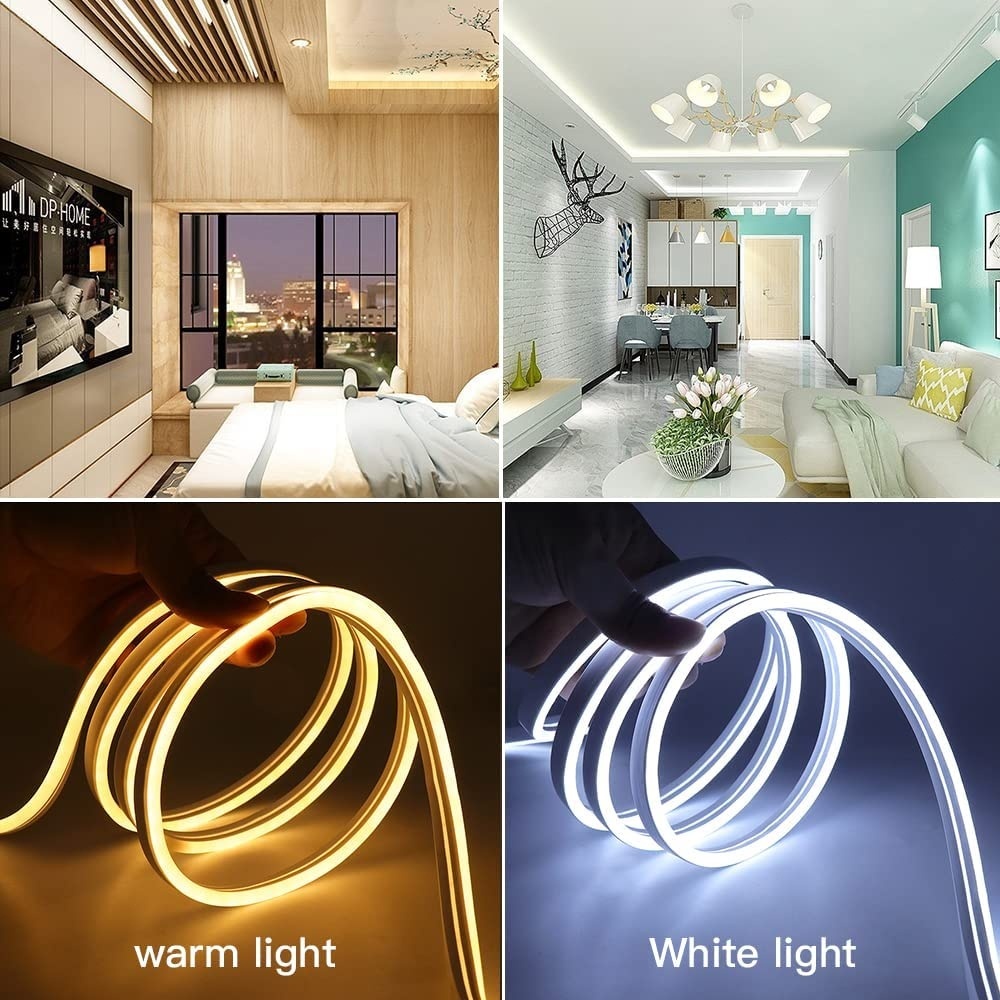 3M-30M Led Light Strip For Room IP67 220V AC Waterproof Flexible Neon ...