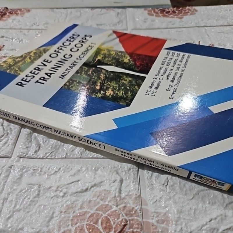 Reserve Officers' Training Corps Military Science 1 By:Briones | Shopee ...