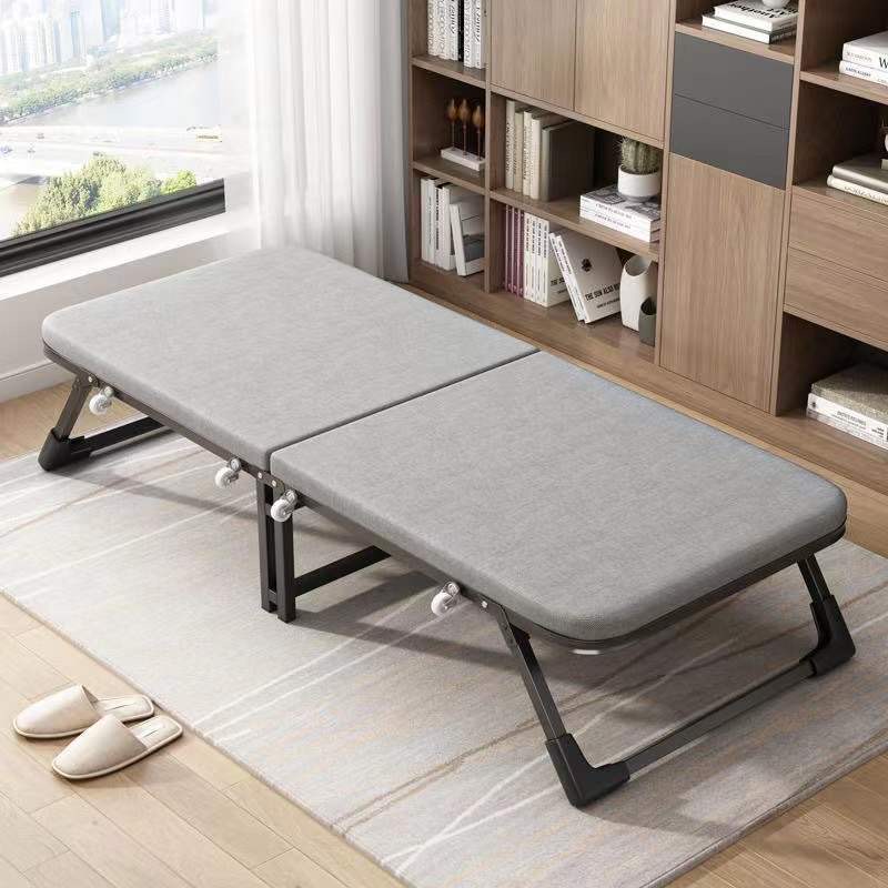 Office lunch break bed folding bed with foam folding bed 60/80 cm gray ...