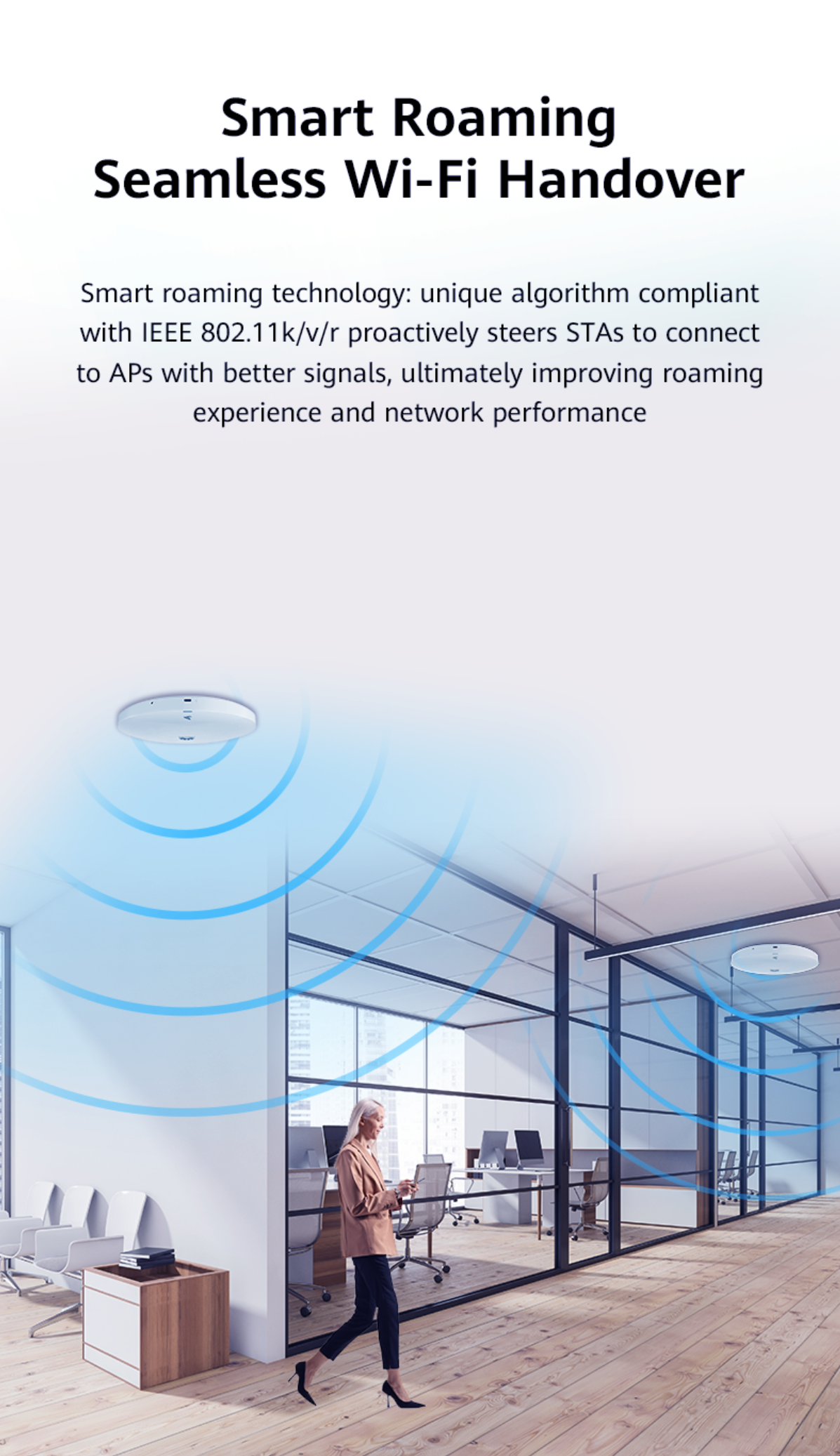 Huawei eKitEngine AP362E AX3000 Dual-Band Wifi 6 Gigabit Enterprise ...