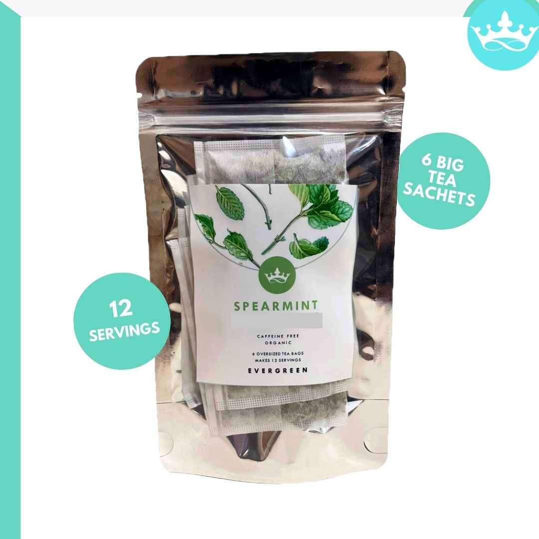 Spearmint Tea in Big Teabags Best-Selling USA Imported Organic Teas ...