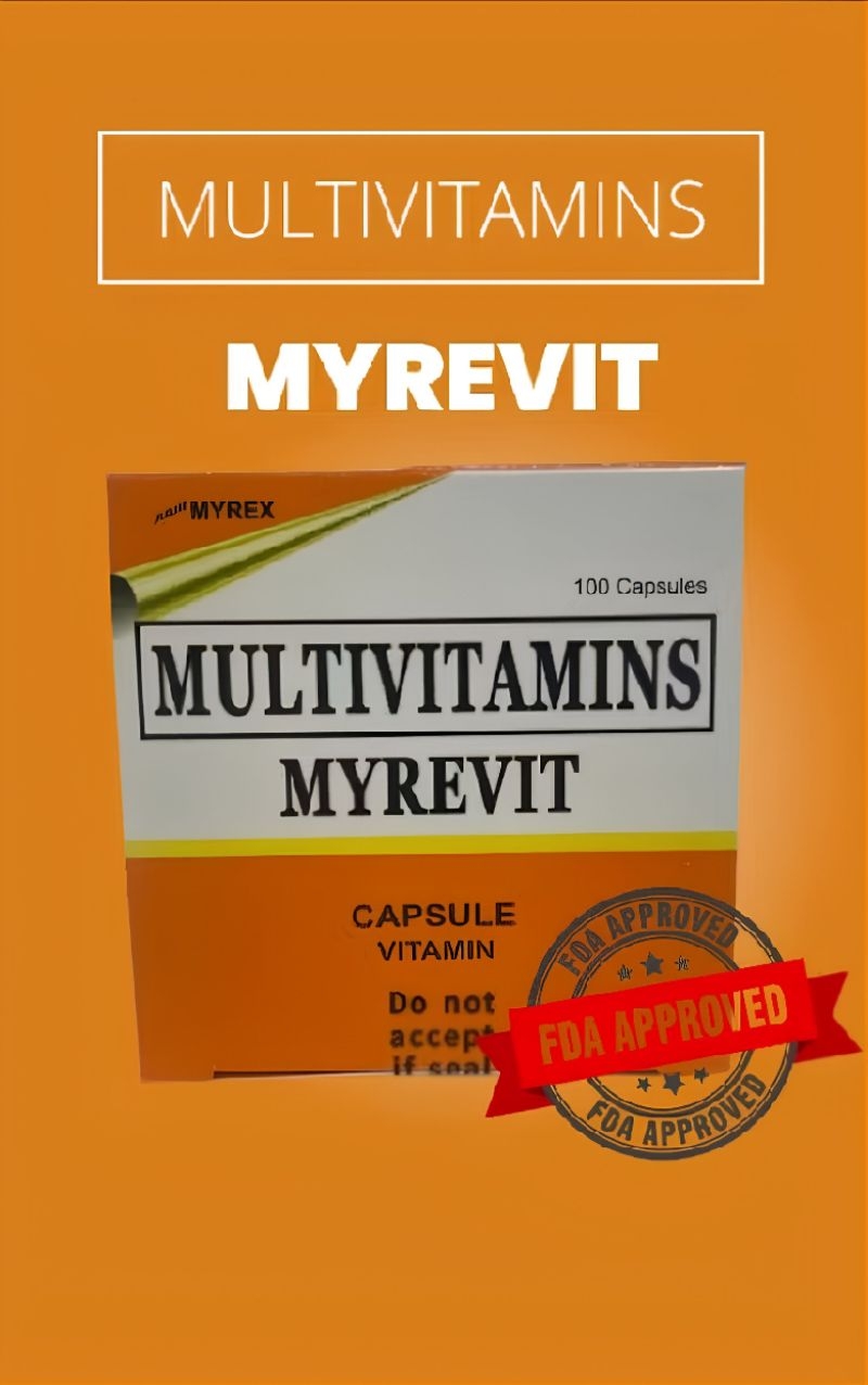 MYREVIT Multivitamins Capsule (100's/box) | Shopee Philippines