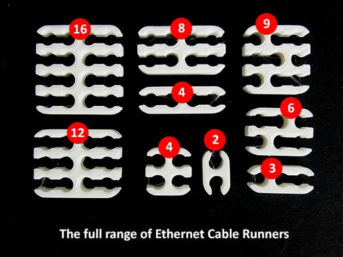Internet cable clamps cat5 cat6 cat7 cat8 LAN cable organizer | Shopee ...