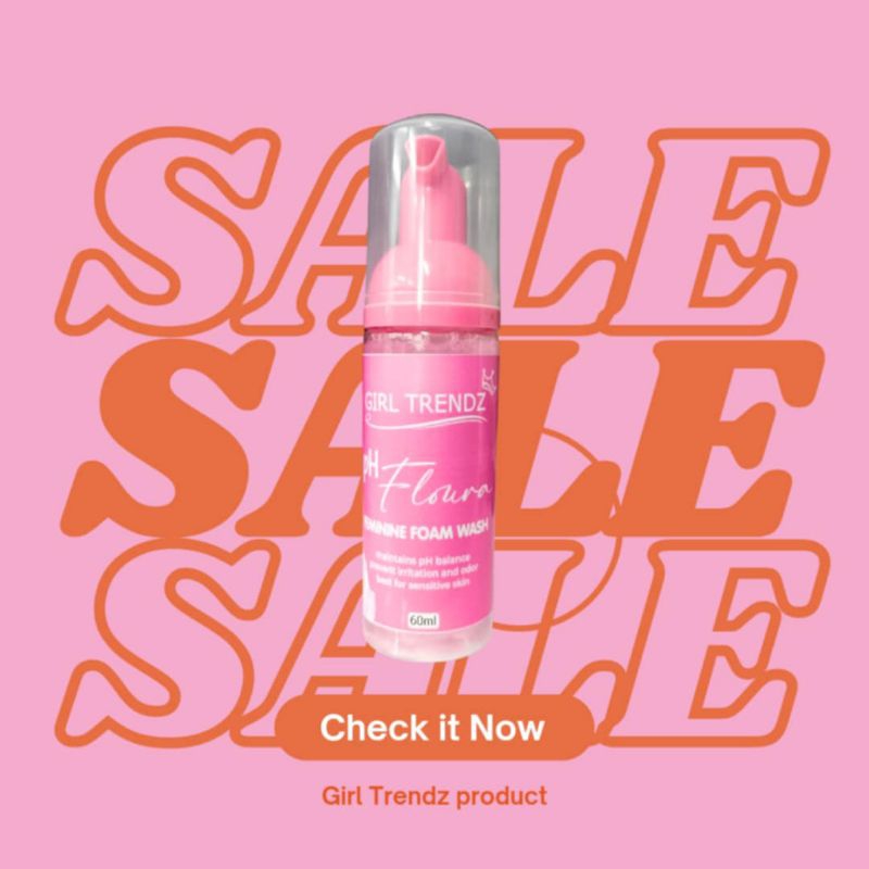 Girl Trendz pH floura feminine wash 60ml | Shopee Philippines