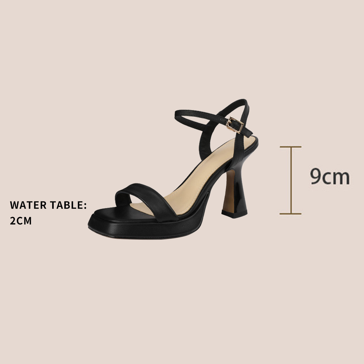 White Heels Korean Heels for women thick heels sandals | Shopee Philippines
