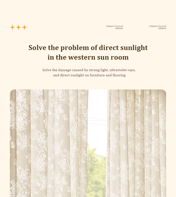 JDG Floral Lace Sheer Curtain With Design,5/7ft Luxury Butterfly ...