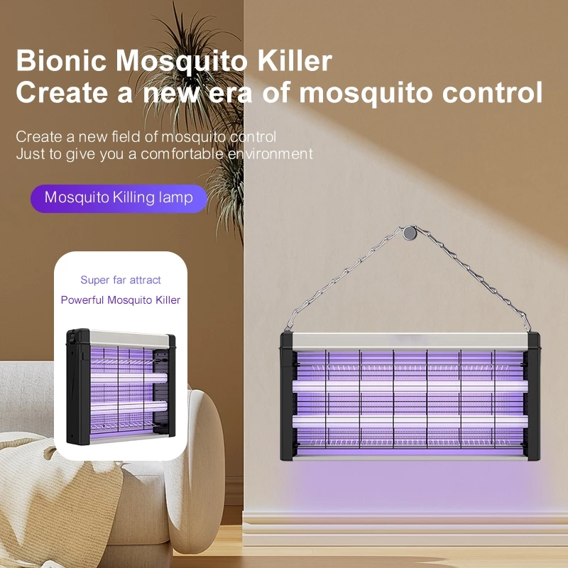 Mosquito Killer Lamp Sensor Lamp LED Insects Killer UV Light Electric ...
