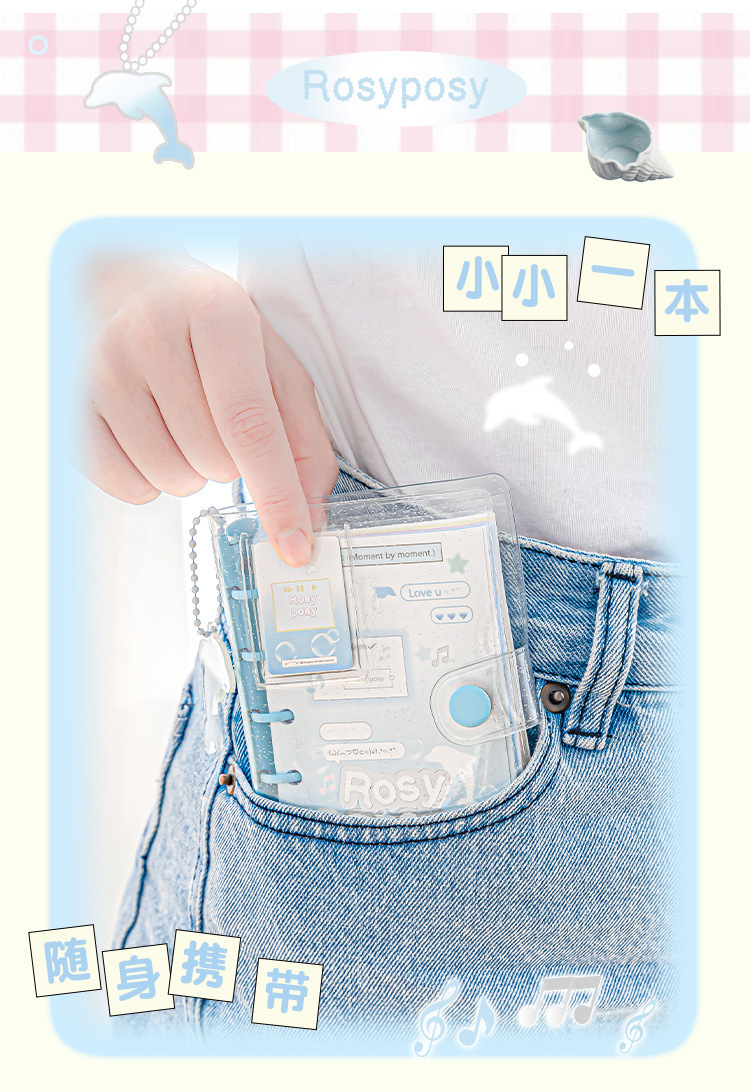 RosyPosy Dialog box Series M5 Notebook Notepad Loose-leaf Planner ...