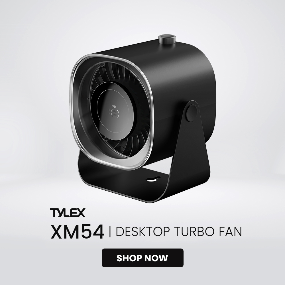 Tylex XM54 Desktop Turbo Fan LED Digital Display | Shopee Philippines
