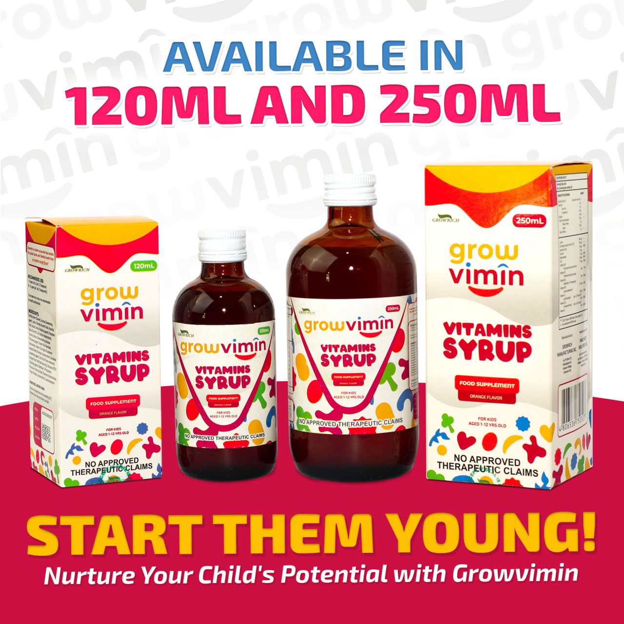 Growvimin Multivitamin For Kids | Immune Booster For Kids | Pampataba ...