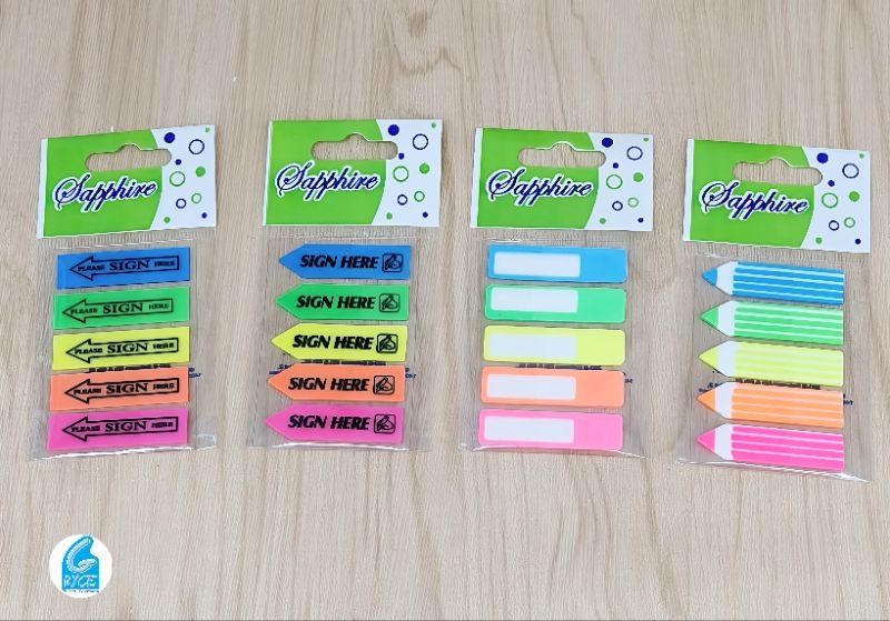 Sapphire Sign Here, Label Sticky Note | Shopee Philippines