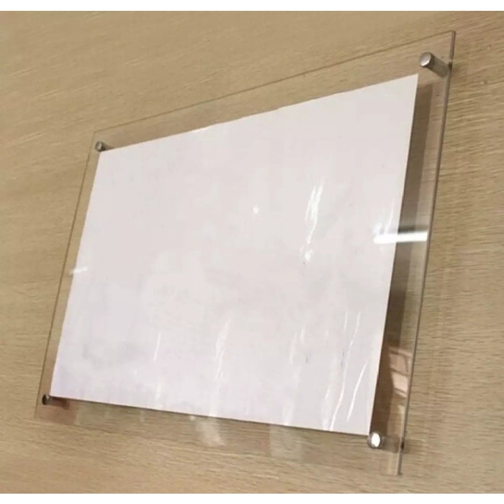 A3 A4 A5 WALL ACRYLIC FRAME ACRYLIC PHOTO FRAME ACRYLIC DISPLAY ...