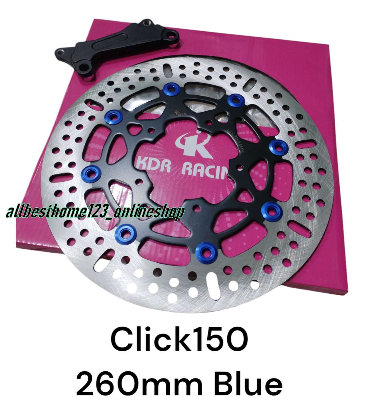 Big disc 260mm disc brake 5holes click i 125/150 | Shopee Philippines
