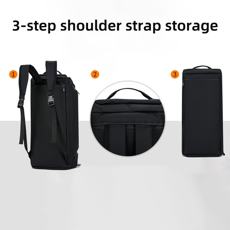 LargeCapacity Luggage Backpack Waterproof Travel Bag For Men Storage ...