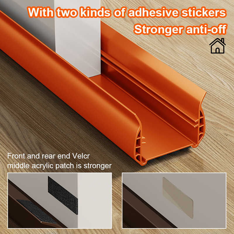 Thickened Door Seal Strip Door Bottom Gap Silicone Rubber Door Draft ...