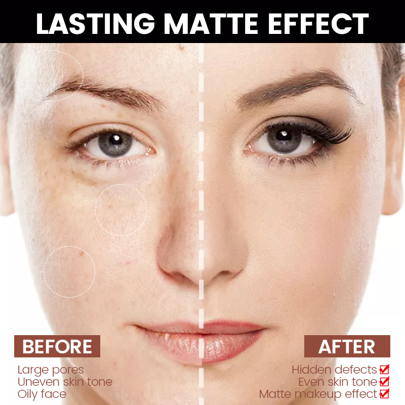 Oil Control Matte Face Powder Long Lasting Flawless Setting Powder Face ...