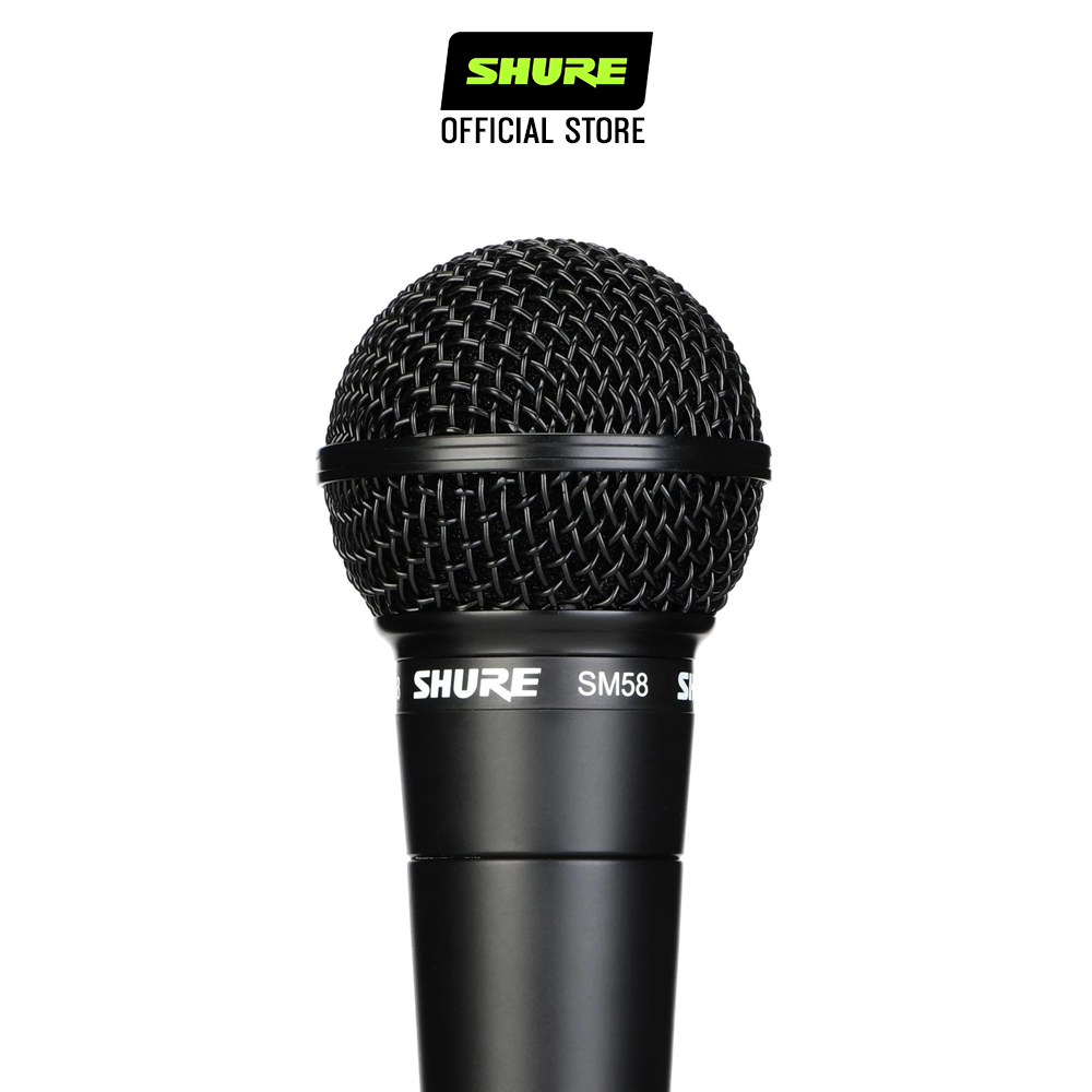 SHURE SM58-BLK SPECIAL BLACK EDITION Cardioid Dynamic Microphone ...