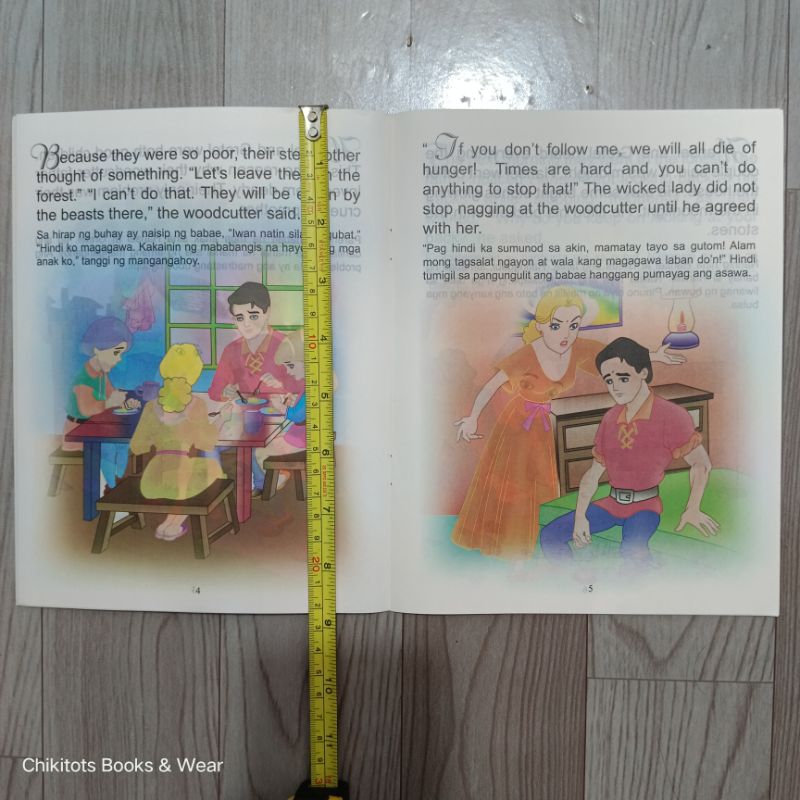Story Book Colored 24pages Medium HD Print - Eng/Tag Translation ...