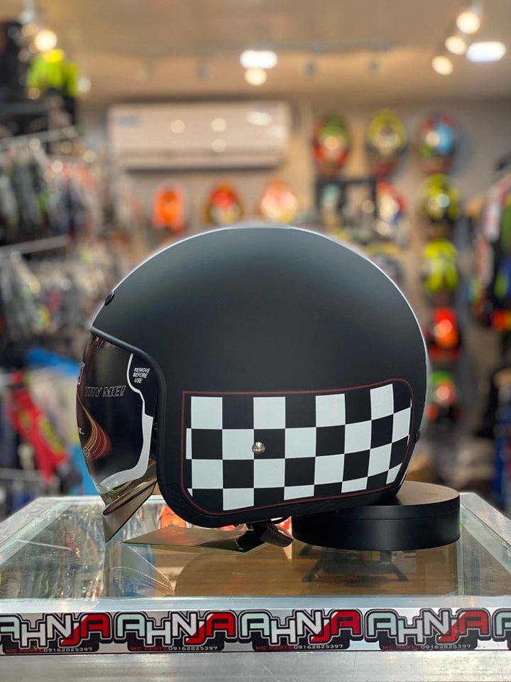 Zebra 603 Classic Helmet Motorcycle Half Face Men And Women Retro ...
