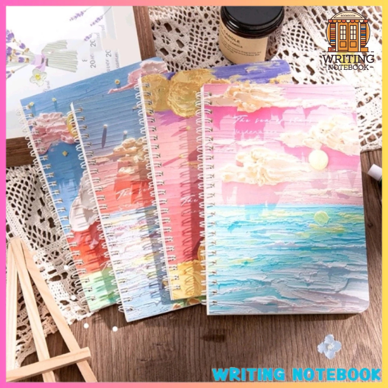notebook set 10 pcs for high school elementary Assorted A5 spiral ...