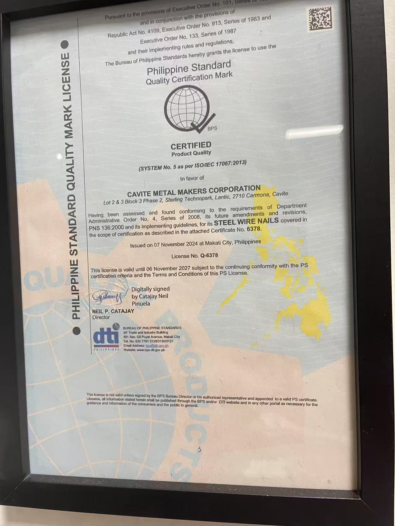 Common Nail/PAKO Per Box All Sizes 24-25kilos per box (Locally made ...