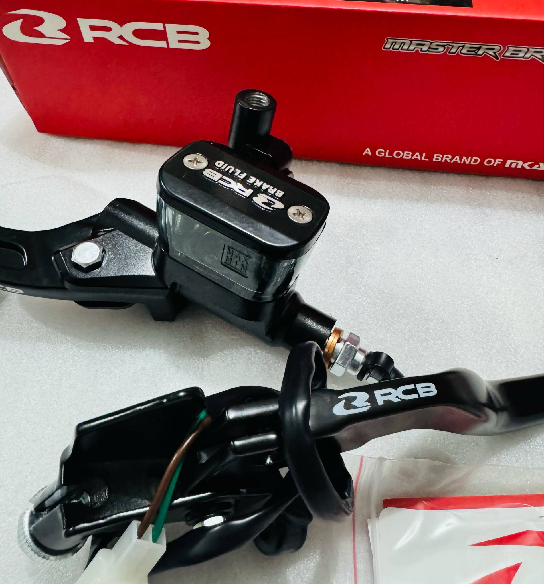 RCB E3 SERIES BRAKE MASTER SET 14MM - AEROX, MIO, RAIDER 150 | Shopee ...