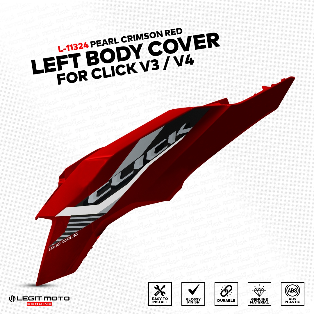 LEGITMOTO HONDA CLICK V3/V4 SIDE BODY COVER SIDE BODY FAIRING FOR HONDA ...